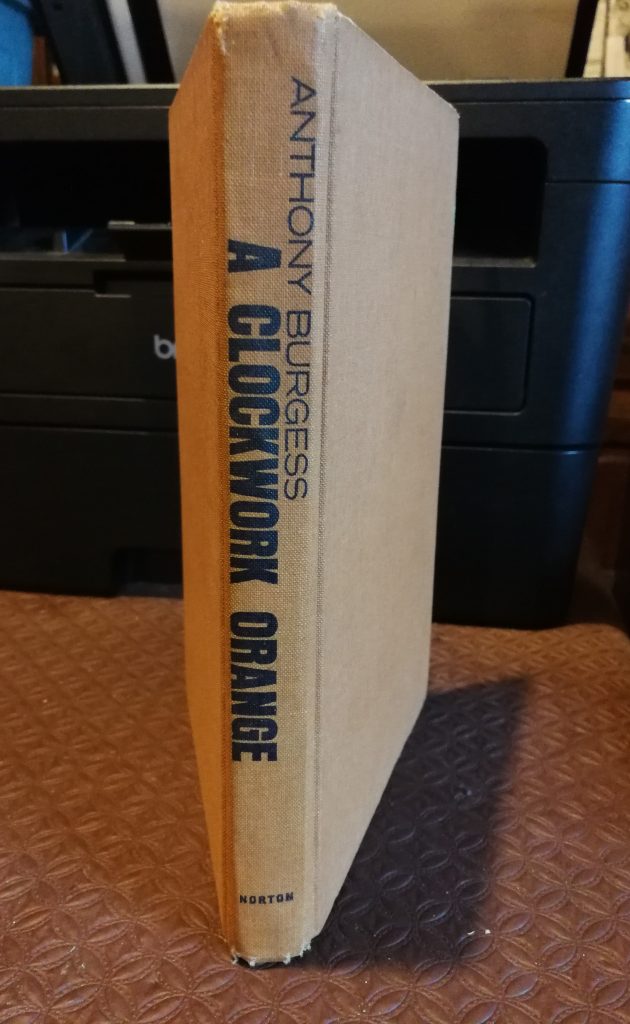 Burgess, Anthony. A CLOCKWORK ORANGE. – Blackmore Books